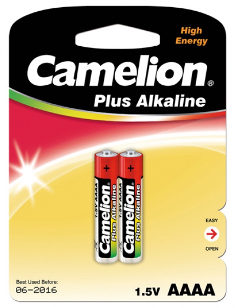 profimaterial europe - LR61 / AAAA PLUS ALKALINE Pack of 2 Camelion ...